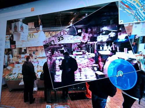 Bing Demos StreetSide With Flickr Photos, Live Video & "Bing Sky"