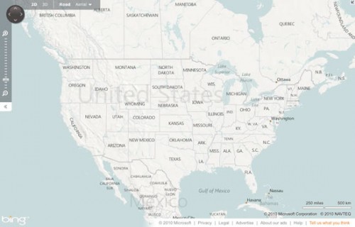 Bing Maps Launches New User Interface