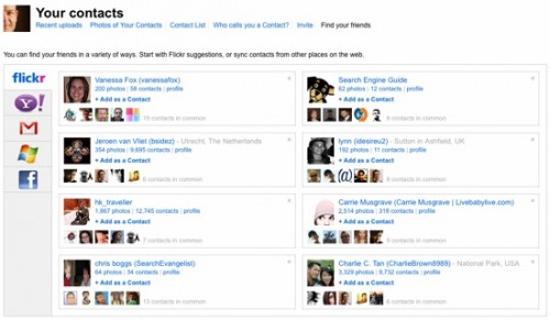 Flickr Makes Finding Friends A Snap