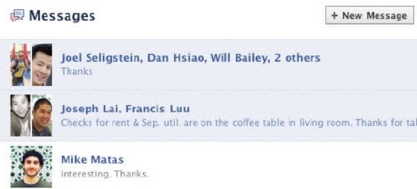 Live Blogging The Facebook Messages / Email Event - With Screenshots!