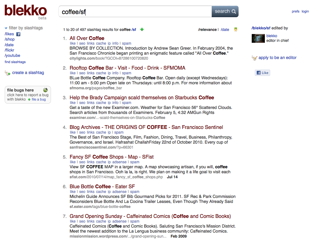 Blekko, Bing & How Facebook Likes Are Changing Search