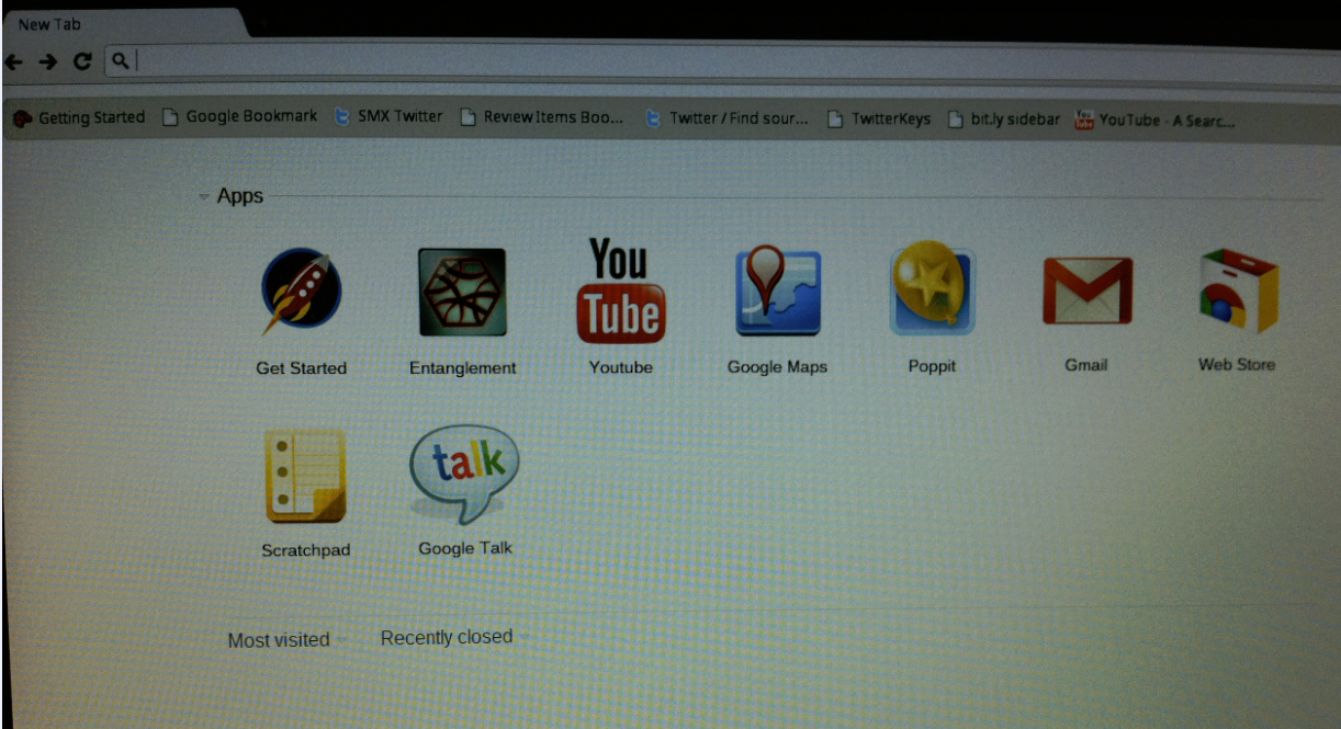 First Day Review: The Google Chrome OS Cr-48 Notebook