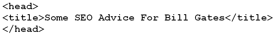 Writing HTML Title Tags For Humans, Google & Bing