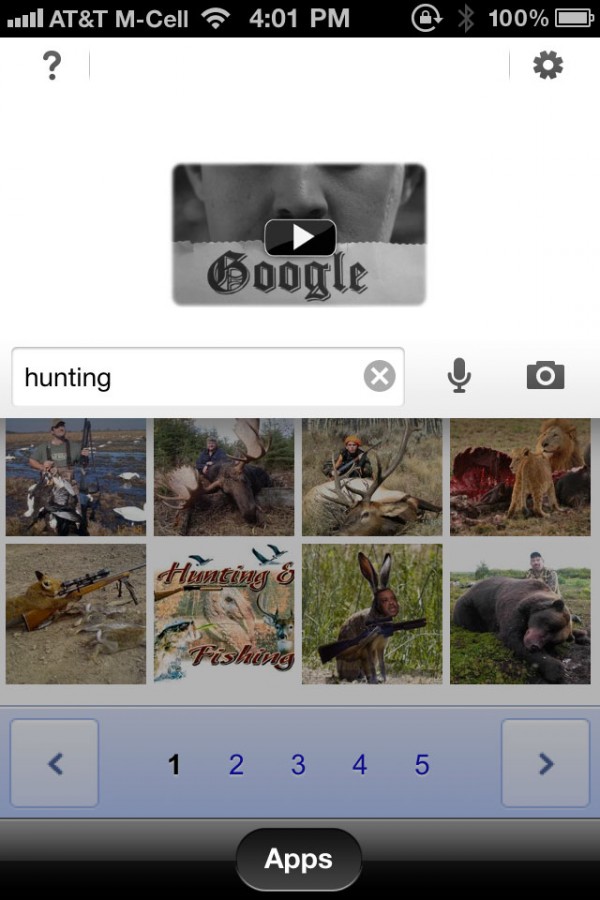 Google iPhone Search App Gets Doodles