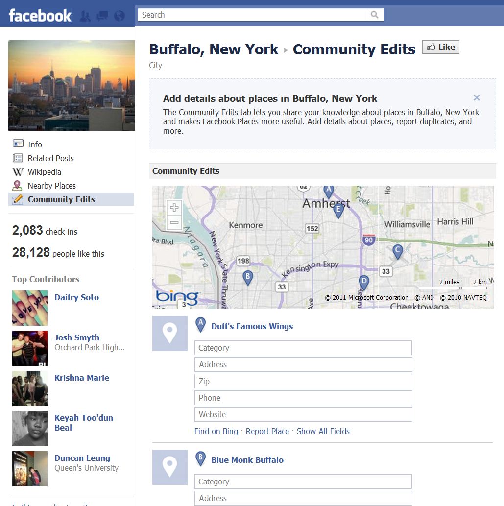 Facebook Launching New Features To Enhance 'Places'