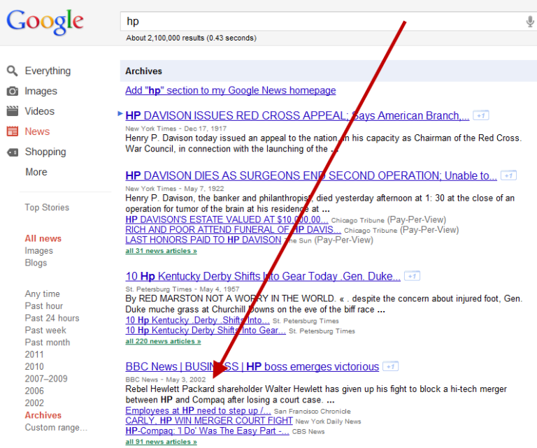 Confirmed: Google News Archive Search's Home Page Is Gone