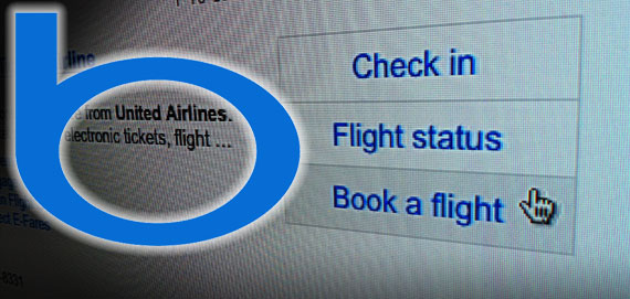 Bing "Action Buttons" Lets You Book Flights, Rent Cars & More