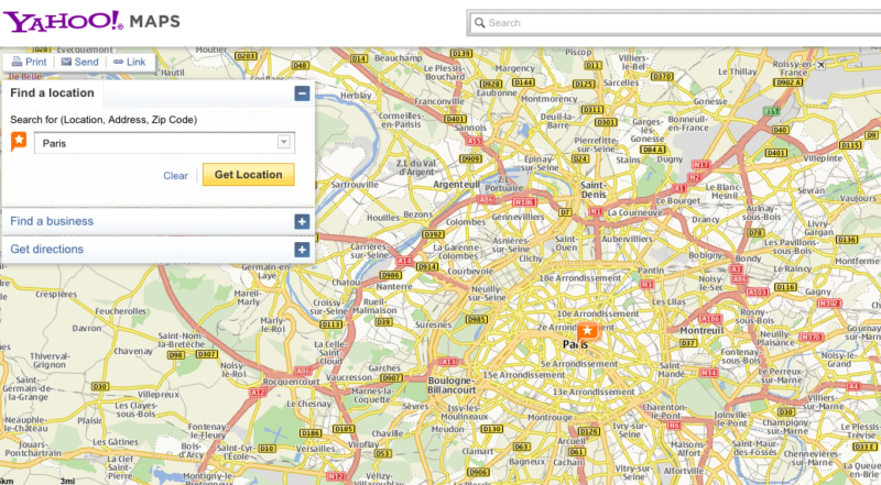 Powered By Nokia, The New Yahoo Maps Goes Live