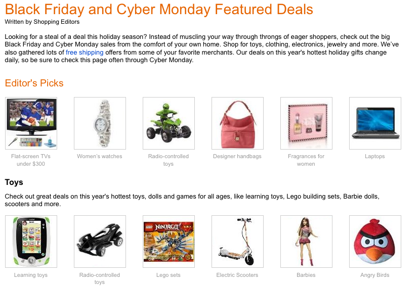 The Big Roundup: Finding Black Friday & Cyber Monday Deals & Specials