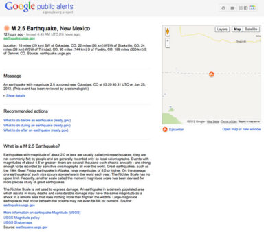 Emergency In Your Area? "Public Alerts" On Google Maps Shows Warnings
