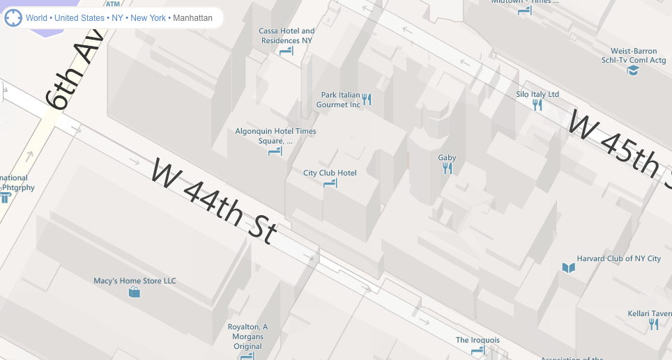 Microsoft Makes Venue Maps More Visible On Bing