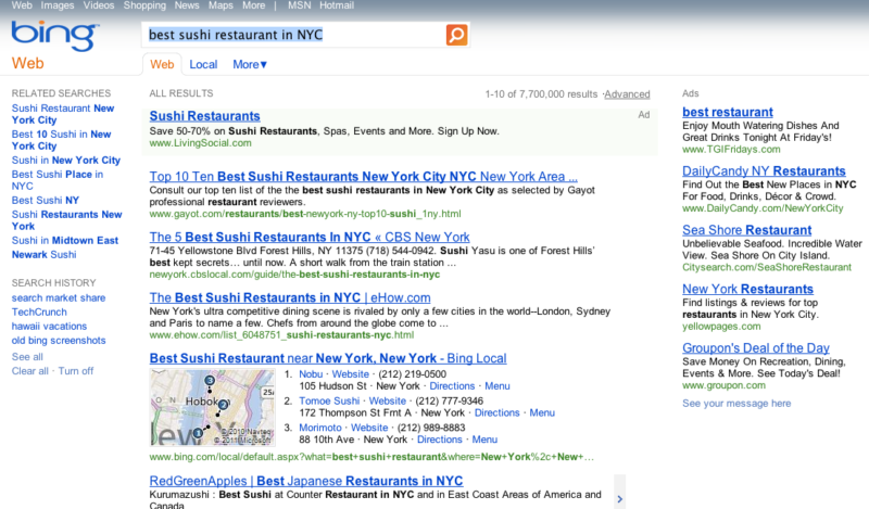 Bing Goes Search-Retro With Cleaner Look For Results