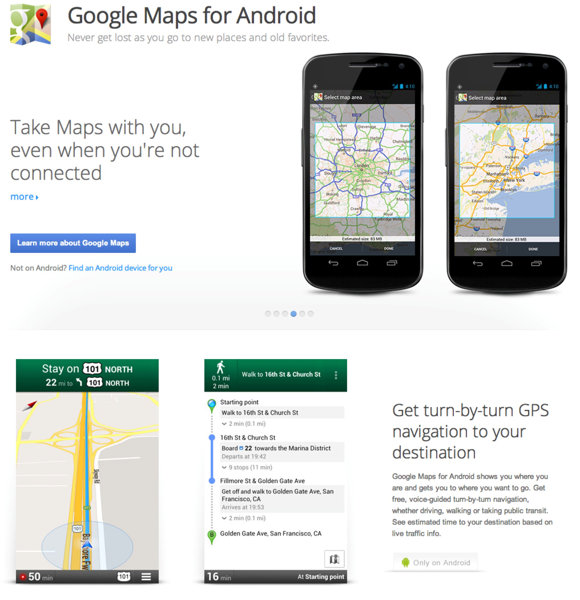 Google Street View Coming To Google Maps For Mobile, For Both iOS & Android