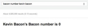 Google's New "Bacon Number" Search Answers Those "Degree Of Kevin Bacon ...