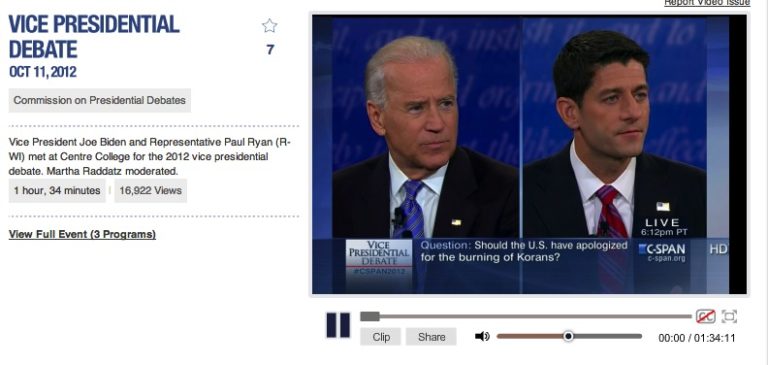 Election 2012: Searching And Researching The Presidential Debates