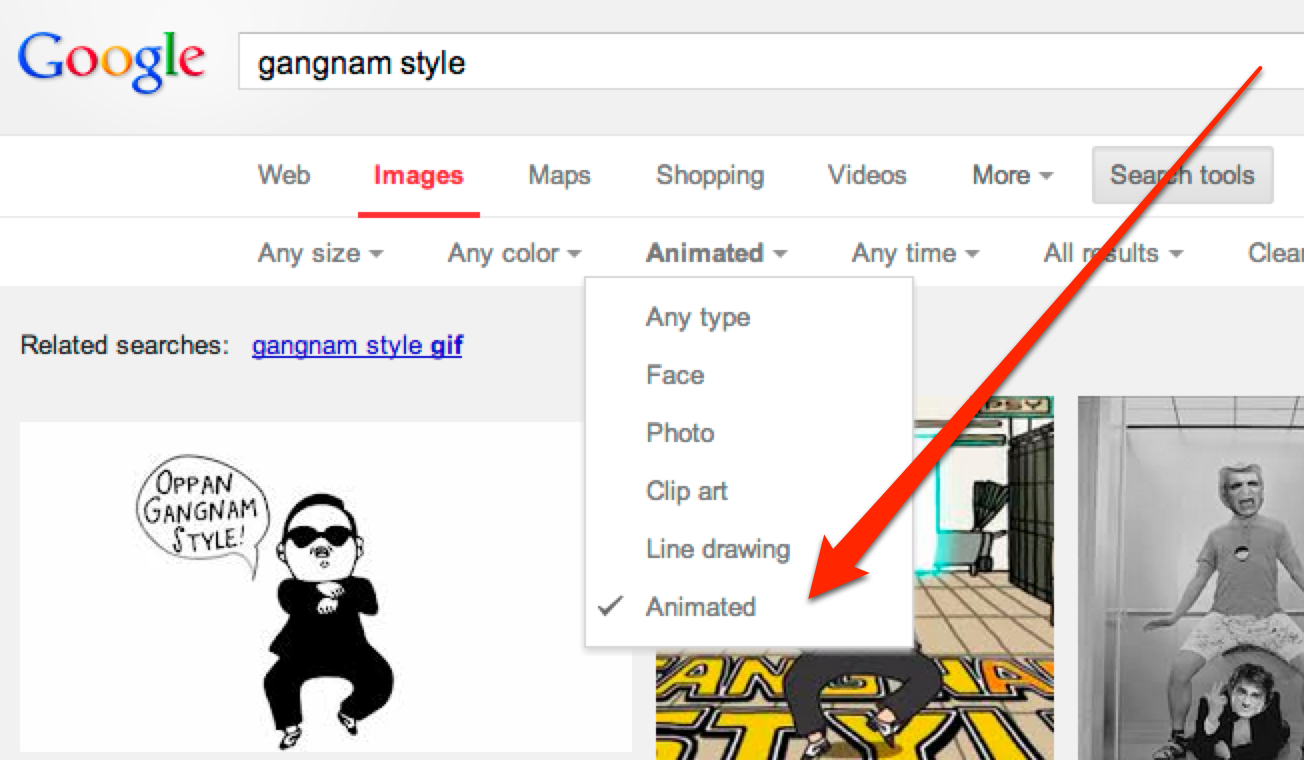 New: Find Animated GIFs In Google Image Search, Images With Transparent ...