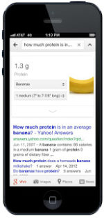Google Search Rolling Out Nutrition Information On More Than 1,000 Foods
