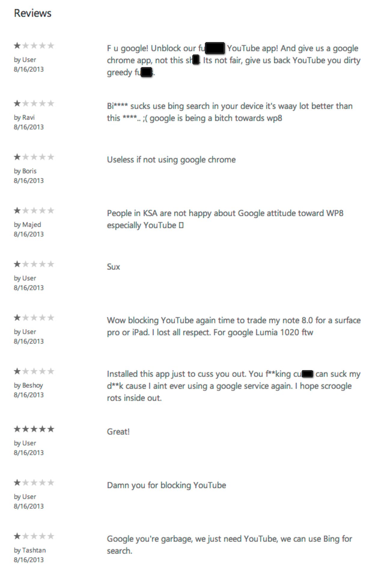 Google Does Love Windows Phone, When It Comes To Search -- Angering ...