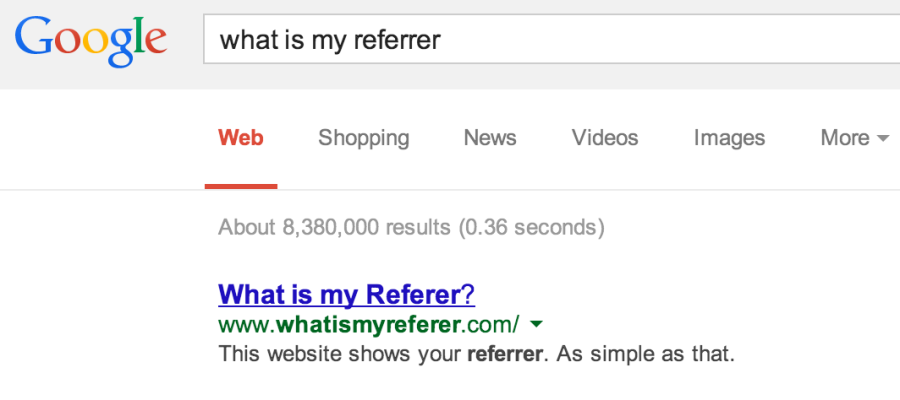 An Easy Way To Check What Referrer Data Google, Bing Or Yahoo Pass To ...