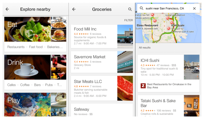 Google Making Maps App More Competitive With Yelp