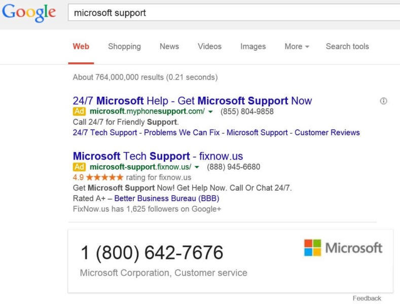 Despite Crackdowns, Tech Support Ads In Search Are Still Cause For ...