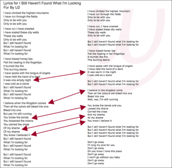 Bing Starts Showing Full Song Lyrics Right In Search Results
