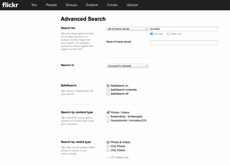 Flickr Testing Improved Search Experience [PHOTOS]