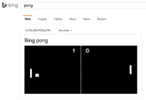 Bing Now Lets You Play Pong In Their Search Results