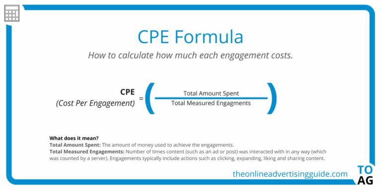 CPE Definition (Cost Per Engagement)