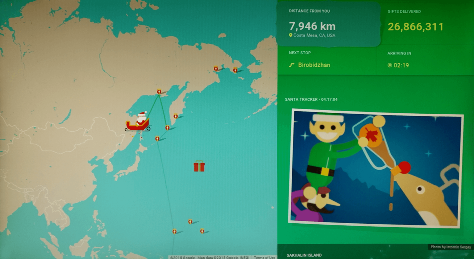 Where's Santa Claus? Your 2015 Guide To NORAD Tracks Santa & Google's ...