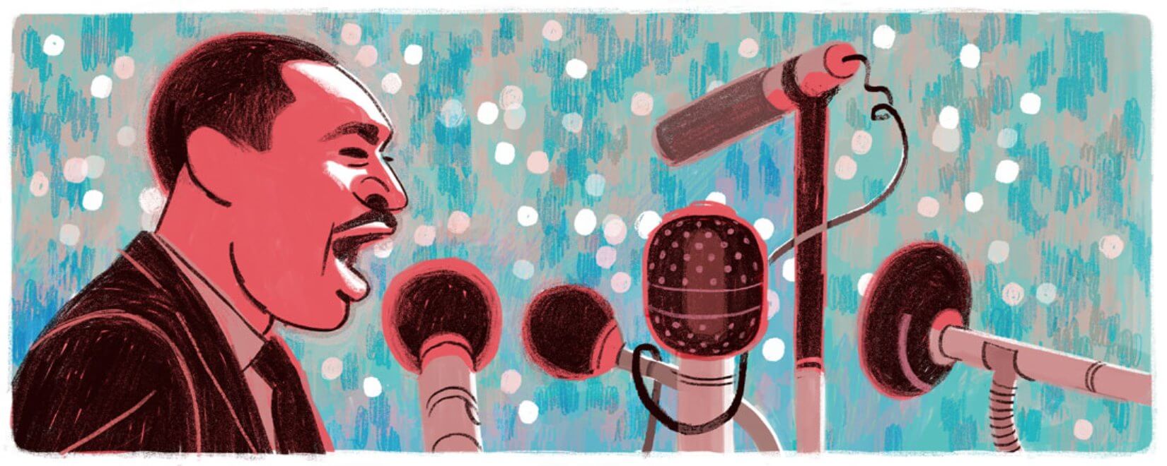 Martin Luther King Jr. Day Google Doodle Celebrates Civil Rights Leader ...
