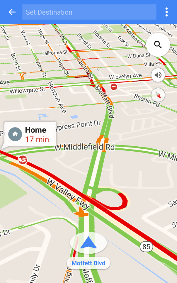 Google Maps For Android Gets "Driver Mode" Feature To Anticipate Your ...