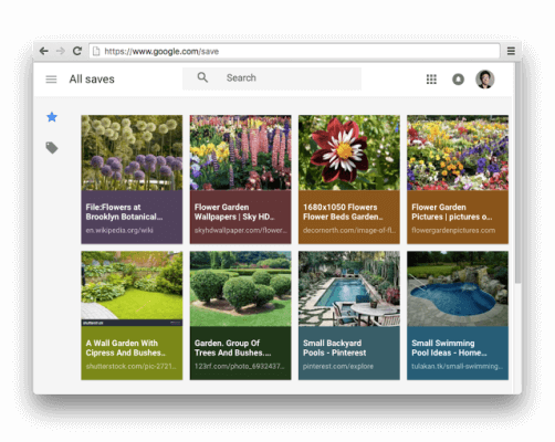 Google images can now be saved on desktop & accessed via a mobile device