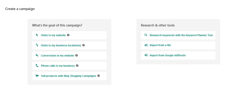 Bing Ads rolls out a new, more comprehensive campaign setup process