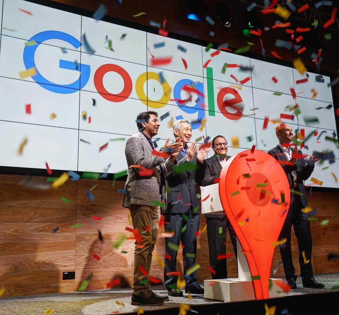 Search in Pics: Google Singapore office, Market Google & a Google cocktail