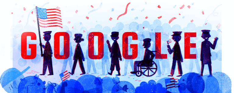 Veterans Day Google doodle honors the women & men who serve our nation