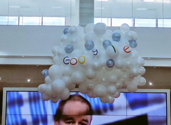 Search in Pics: Android ice sculpture, AMP team & cloud balloons