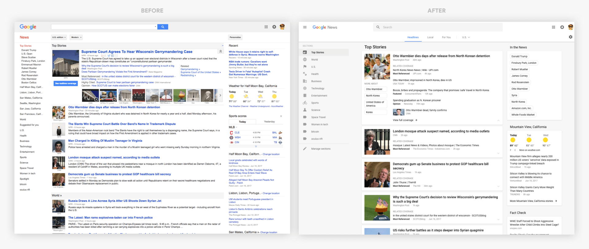 Google News gets a cleaner look, new features to make it 'more accessible'