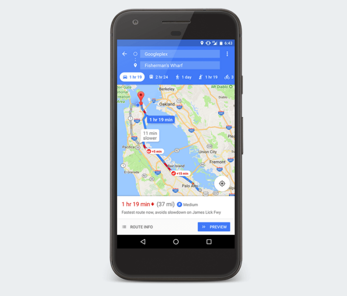 Google Maps Android app adds 'find parking' feature to show you nearest ...