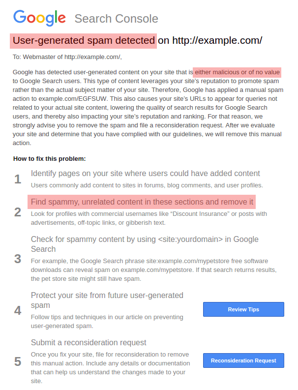 Google penalties, manual actions and notifications: A complete guide