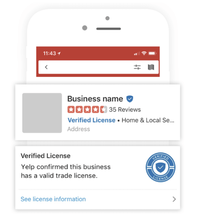 Yelp adds 'Verified Licenses' for local providers to lineup of paid ...