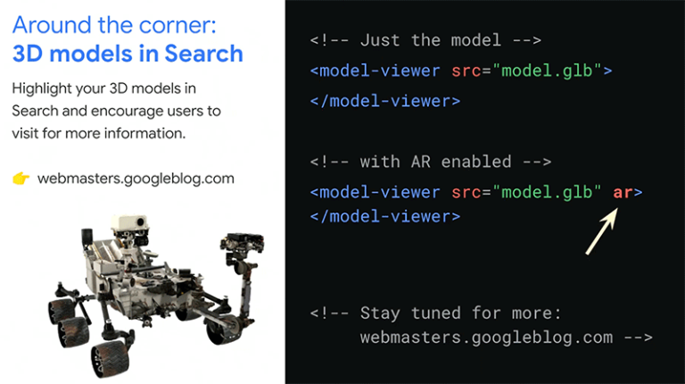 Now live: Google 3D images and AR integration in mobile search