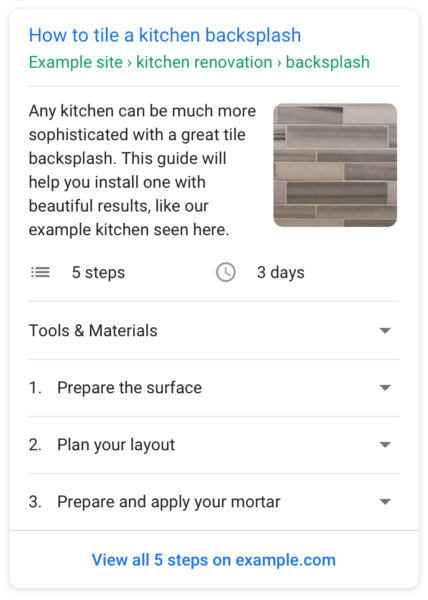 Google Search adds support for FAQ and How-to structured data