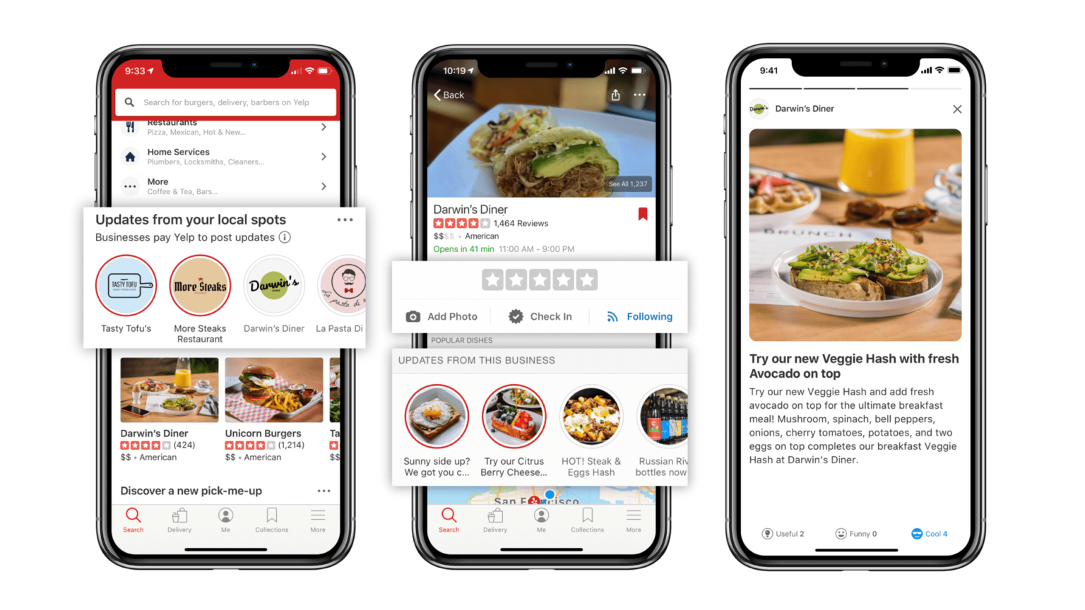 Yelp introduces 'Connect' and new Waitlist features for restaurants