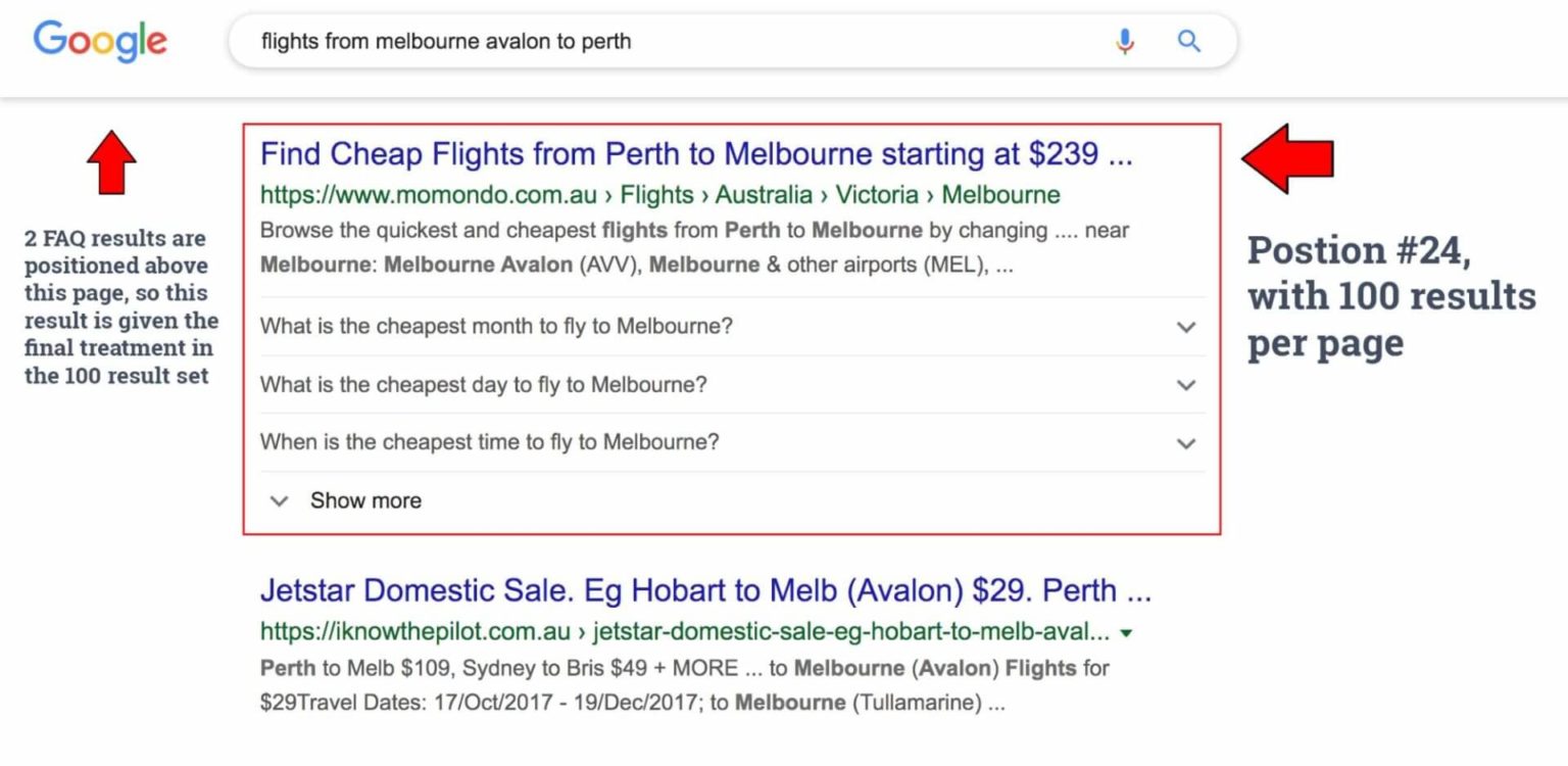 Google's solution to search results dominated by FAQ Schema