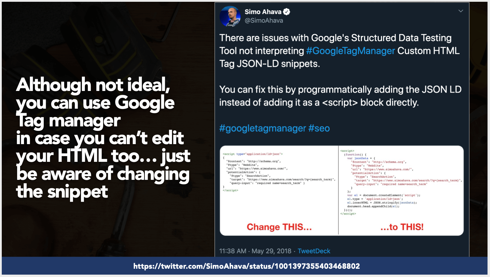 A framework for SEO success with structured data