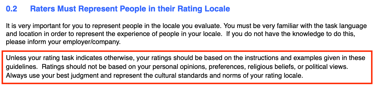 Google search quality guidelines update emphasizes users of diverse ...