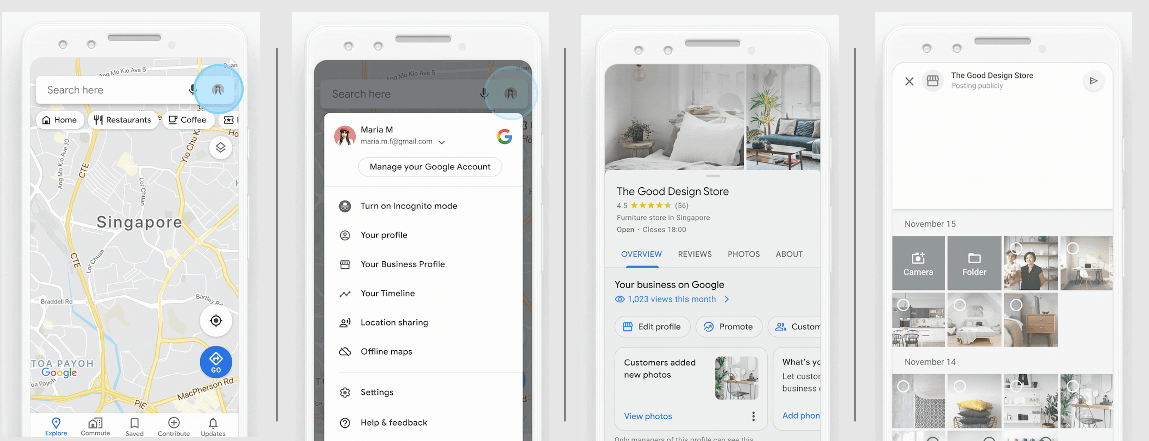 Google now enables GMB profile edits from Search and Maps [updated]
