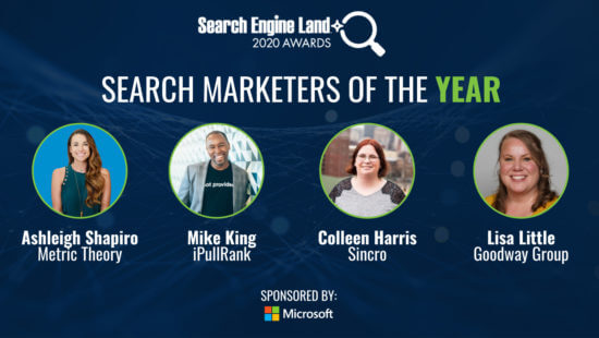 2020 Search Engine Land Awards - Winners Announced