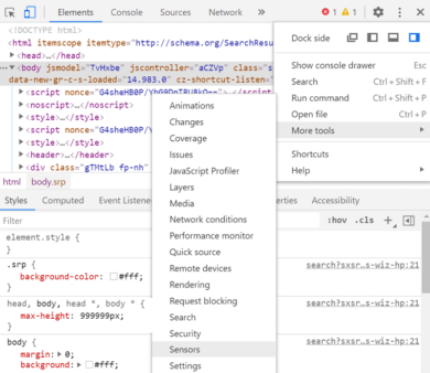 How to check Google search results for different locations